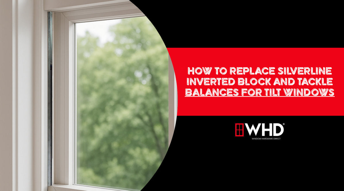 How to Replace Silverline Inverted Block and Tackle Balances for Tilt ...