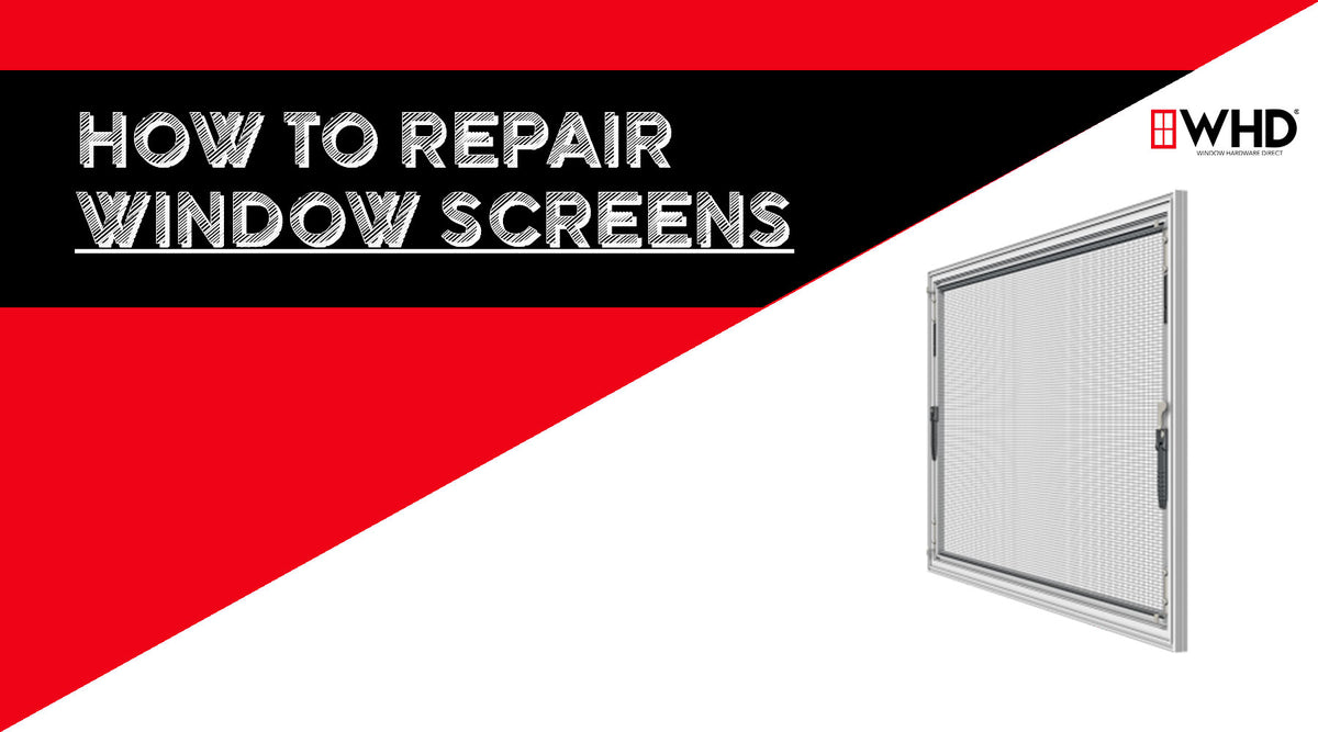 Mastering Window Screen Repair: A Step-by-Step Guide — Window Hardware ...