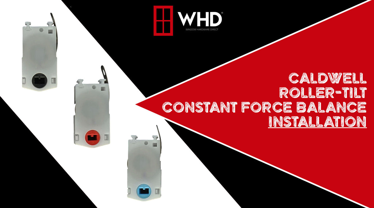 Caldwell Roller-Tilt Constant Force Balance Installation Instructions ...