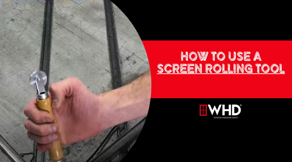How to Use a Screen Rolling Tool: A Step-by-Step Guide for DIY Window ...
