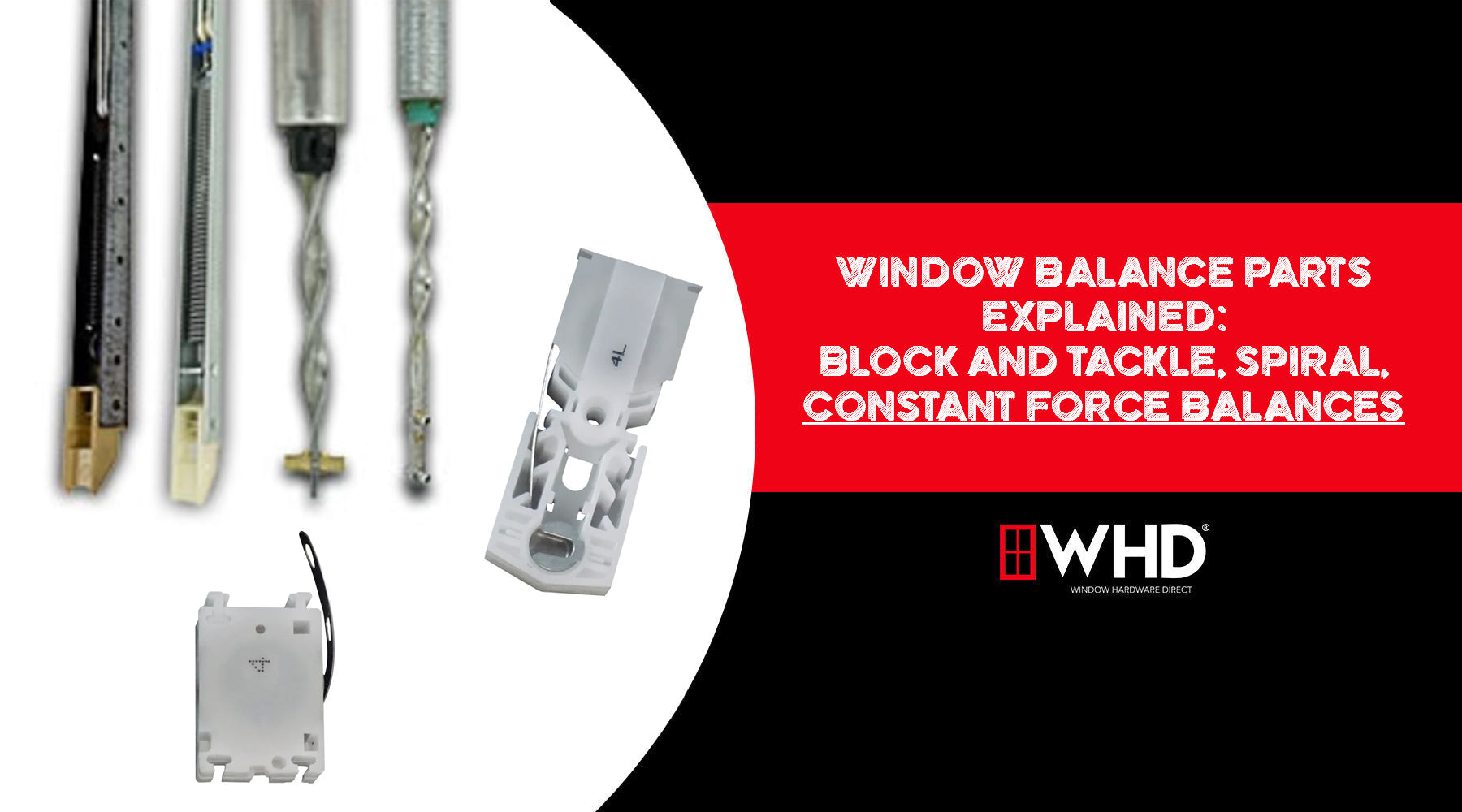 Window Balance Parts Explained: Block & Tackle, Spiral, and Constant F ...