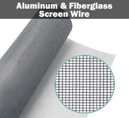 Aluminum & Fiberglass Screen Wire — Window Hardware Direct