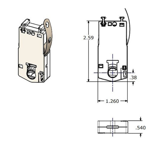 WRS .562" Roller Tilt Elite Constant Force/Coil Spring Balance - 17 ...