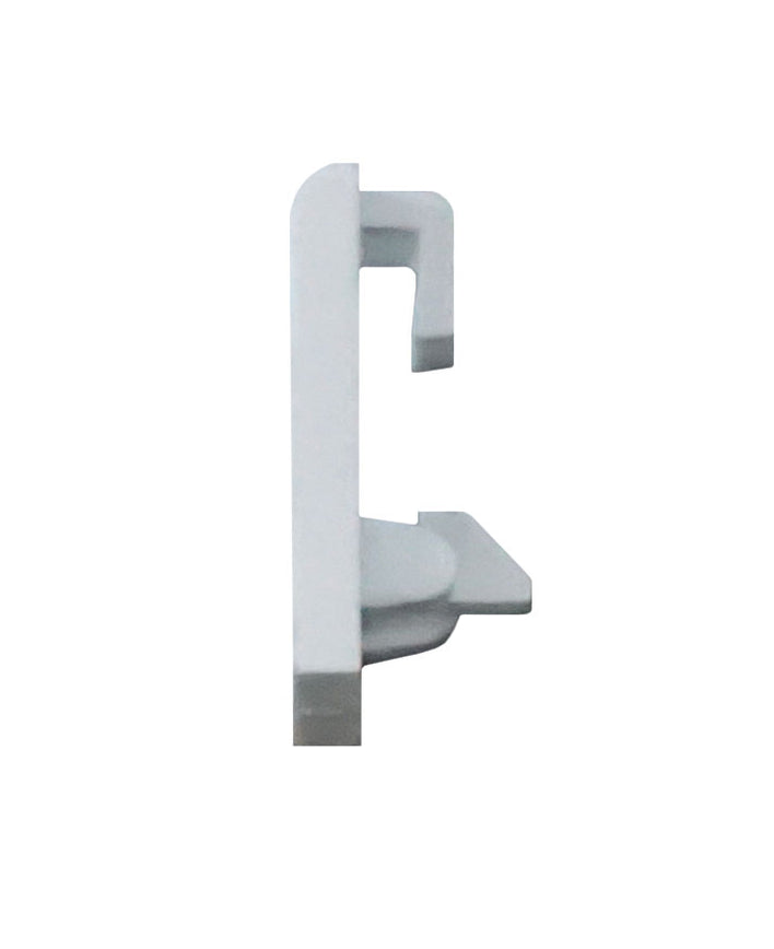 WRS 1/2" Nylon Snap-In Face Guide - White — Window Hardware Direct