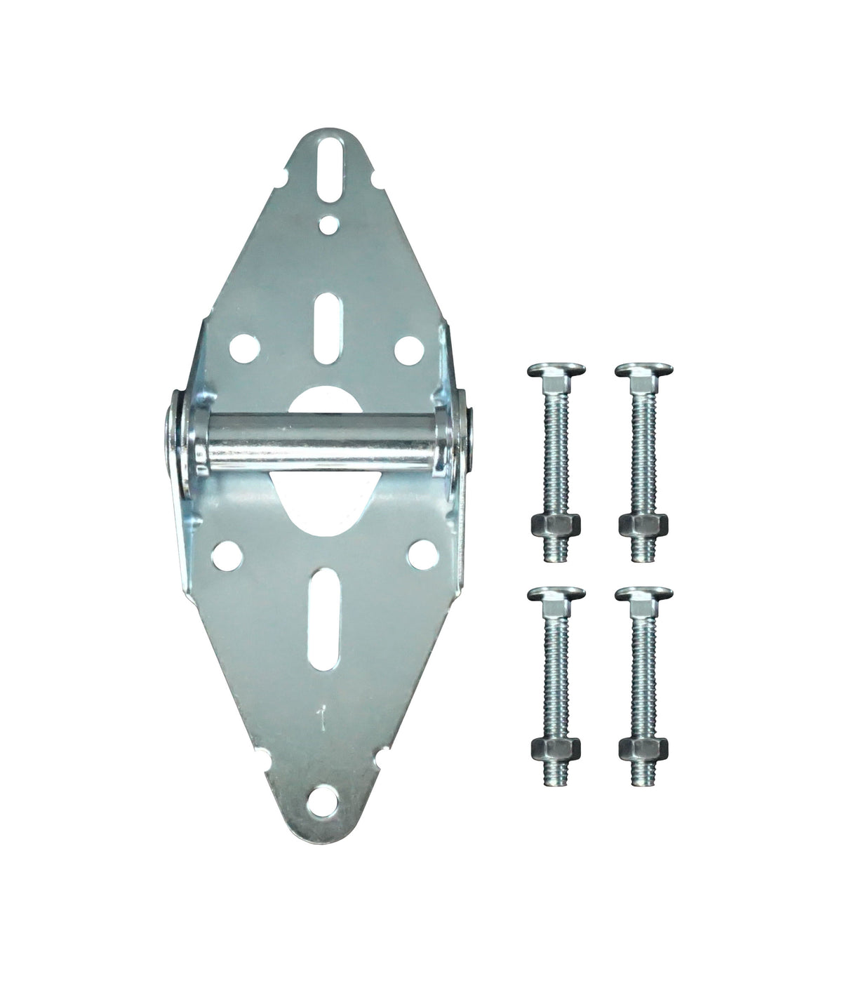 WRS 3" Standard Garage Door Hinge with Fasteners - #1 Position, Single ...