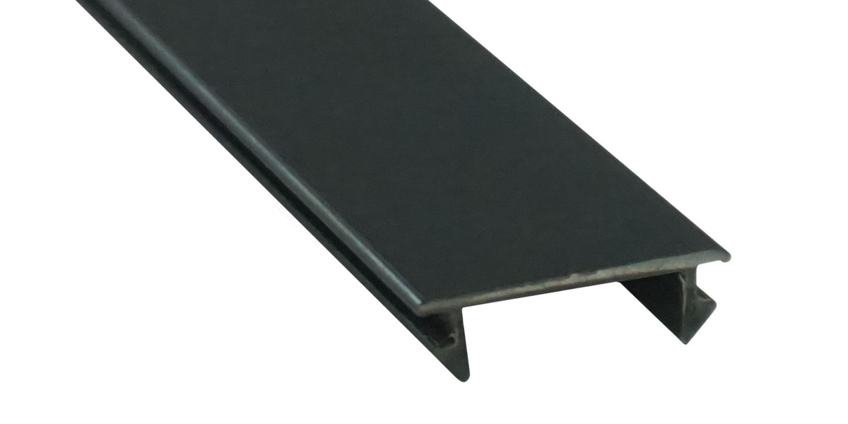 WRS Black Window Header Vinyl - 6 Ft Stick — Window Hardware Direct