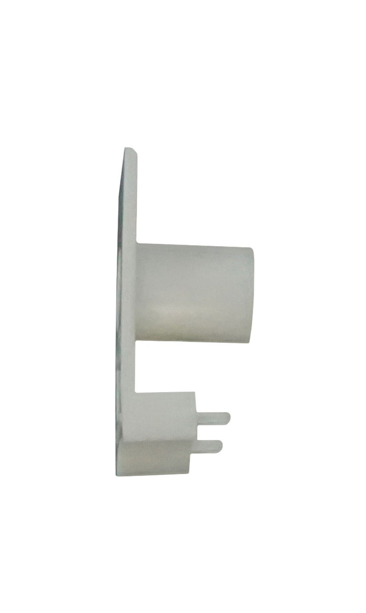 WRS Constant Force Coil Spring Bushing Cap - White — Window Hardware Direct