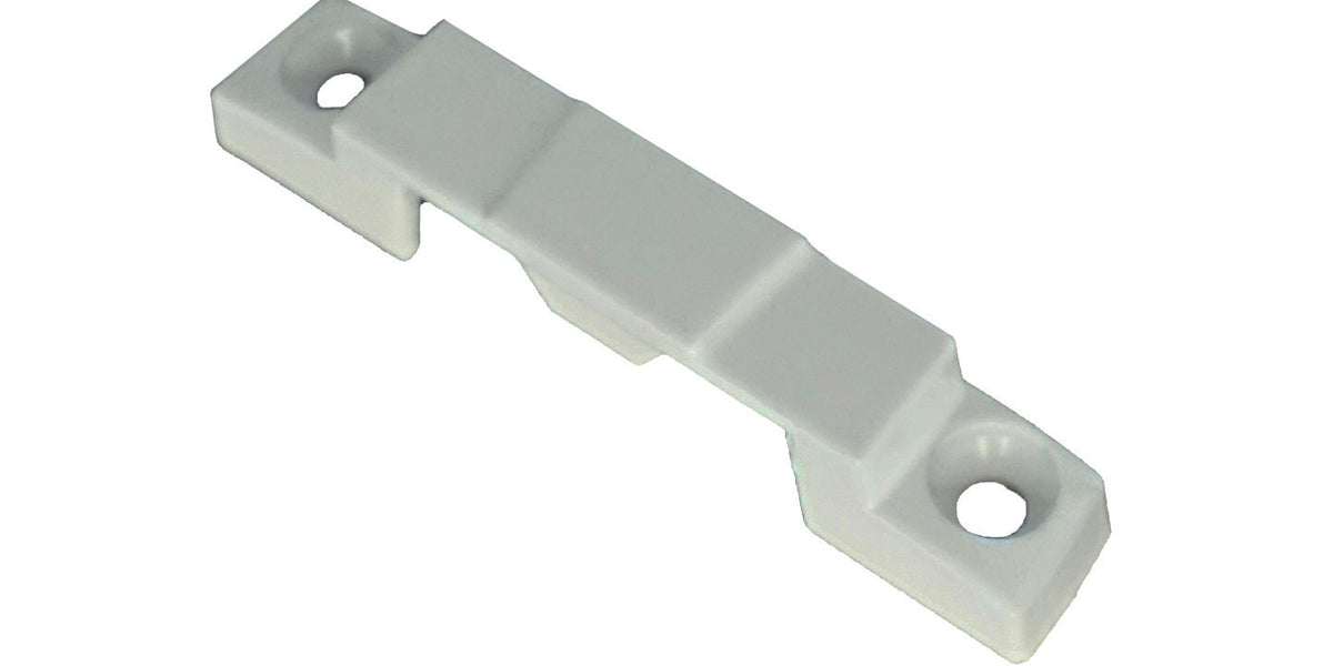 WRS Truth Hardware Wide Base EntryGard Cam Lock Keeper - White — Window ...