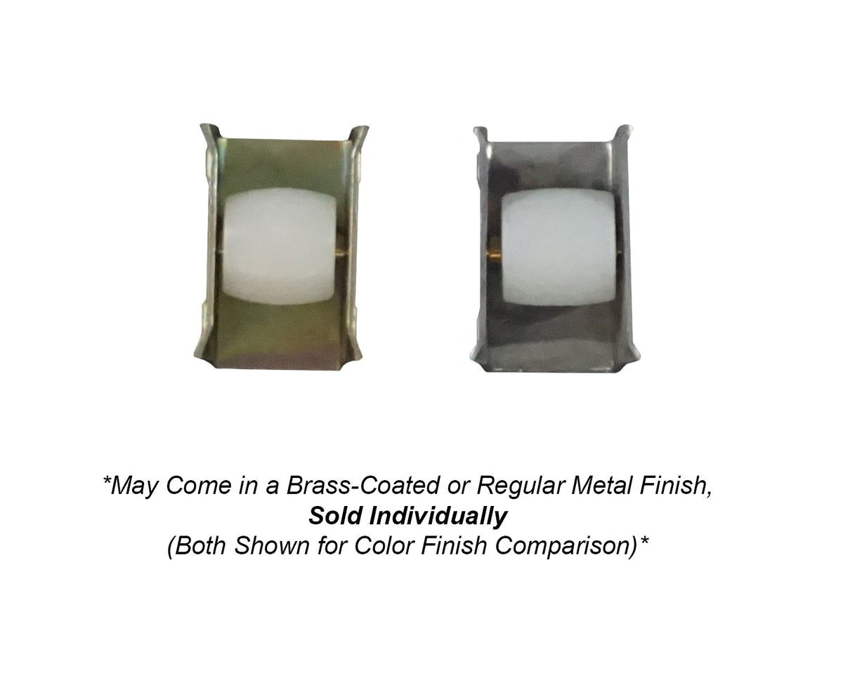 WRS 3/4" Sliding Window Roller & Housing - Metal Housing, Nylon Wheel ...