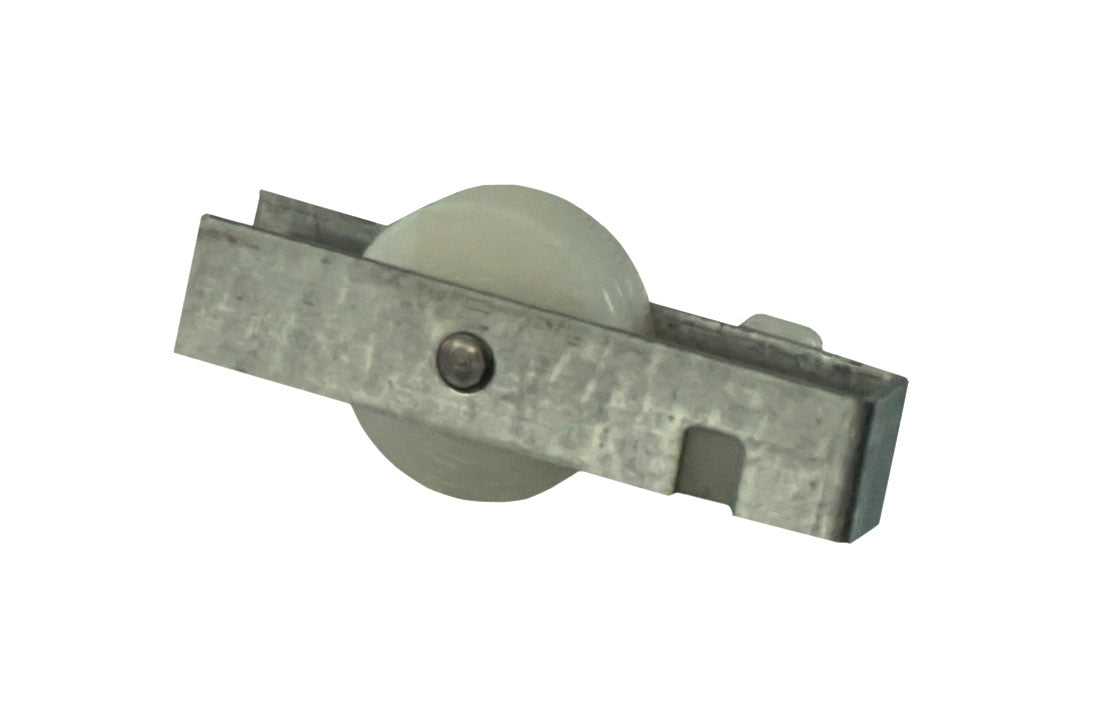 WRS 1-1/2" Sliding Window Roller with Metal Housing - Flat Nylon Wheel ...
