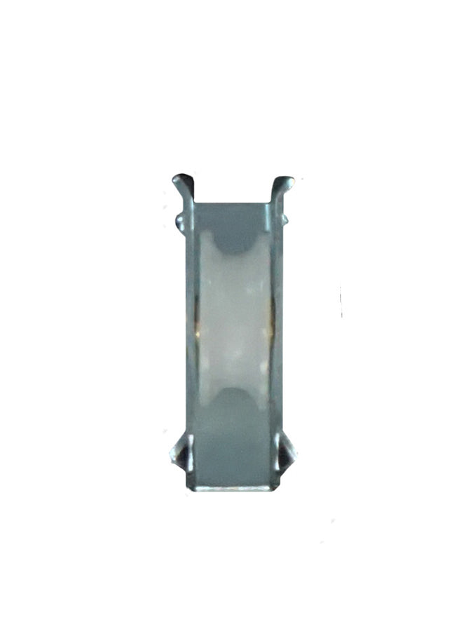 WRS 3/8" Sliding Window Roller with Concaved Center Grooved Nylon Whee ...