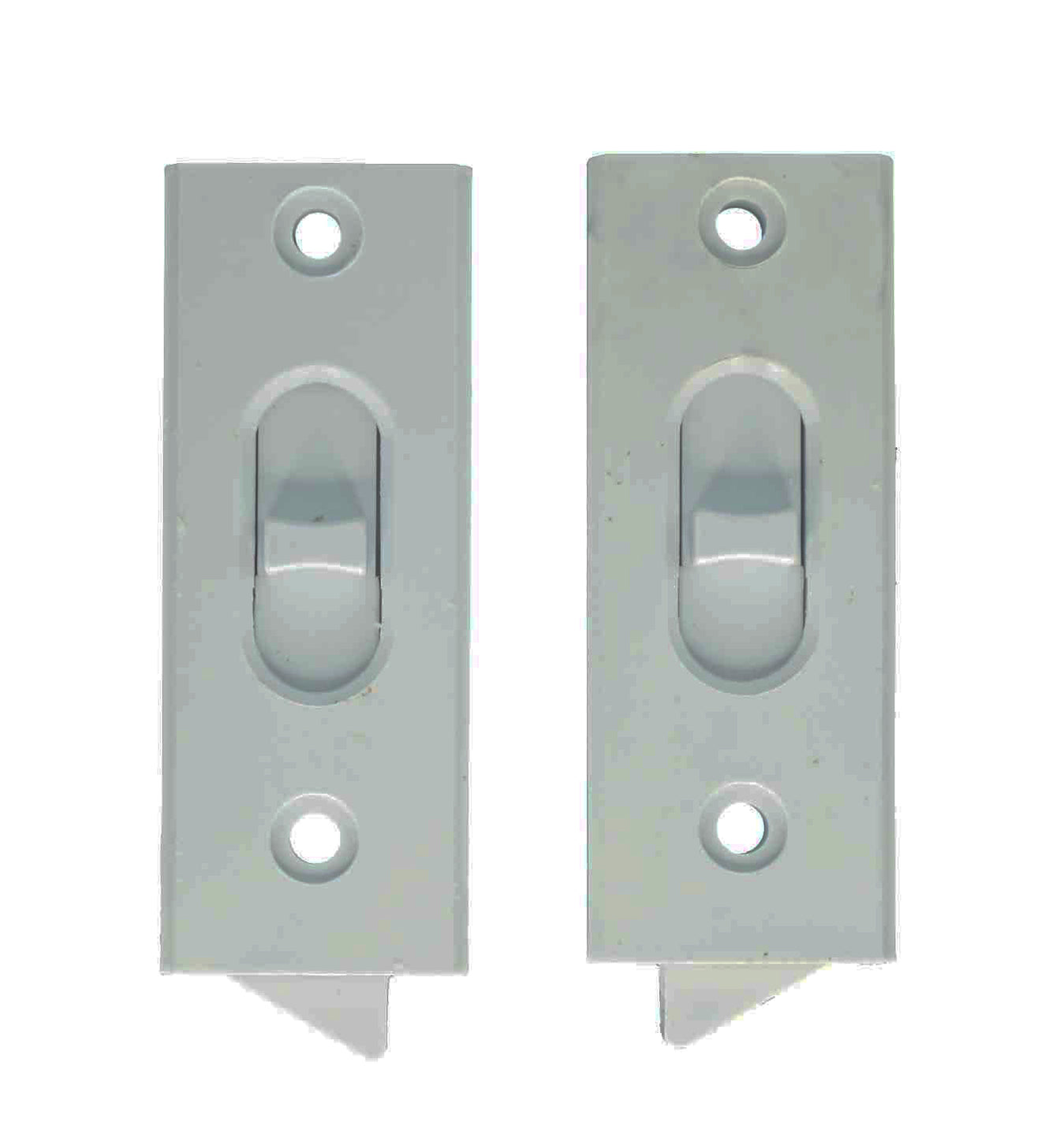 WRS 2-7/8" Dual Spring Tilt Latch Set - White — Window Hardware Direct