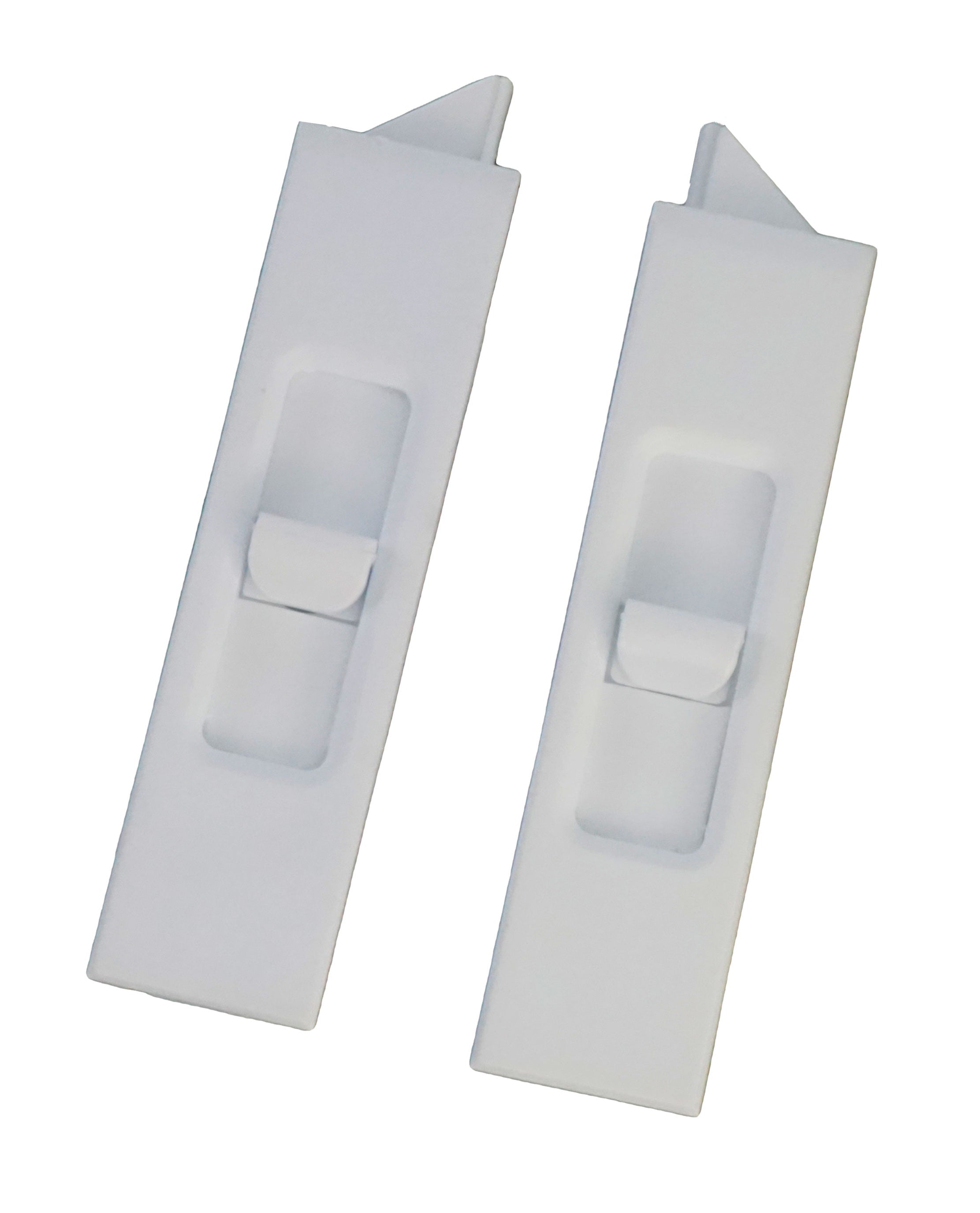 2-5/8" White Tilt Latch Set - 1/4" Nose - 3/16" Snap Style — Window ...