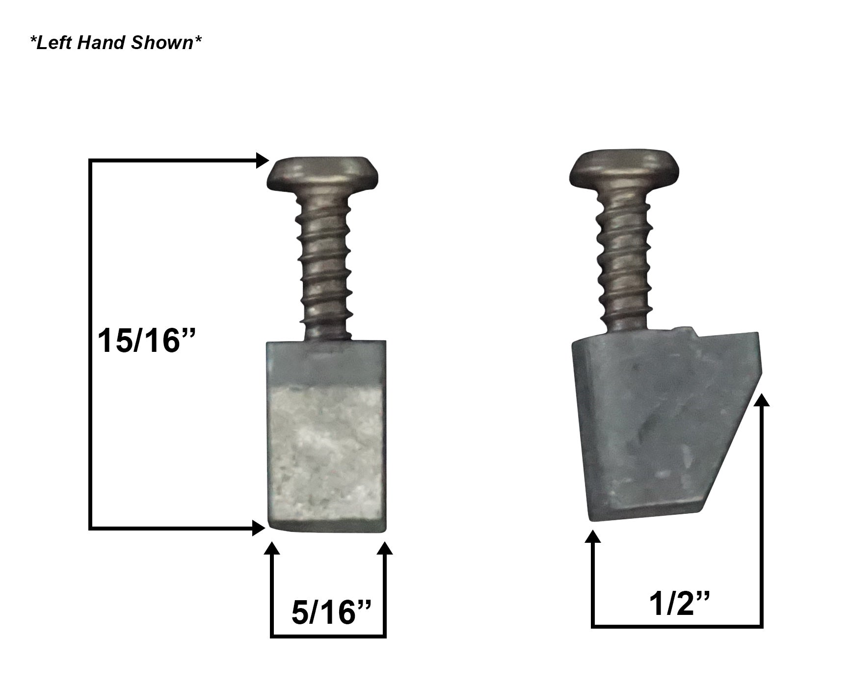 WRS Left or Right Hand Wind Lock - 15/16" – Window Hardware Direct