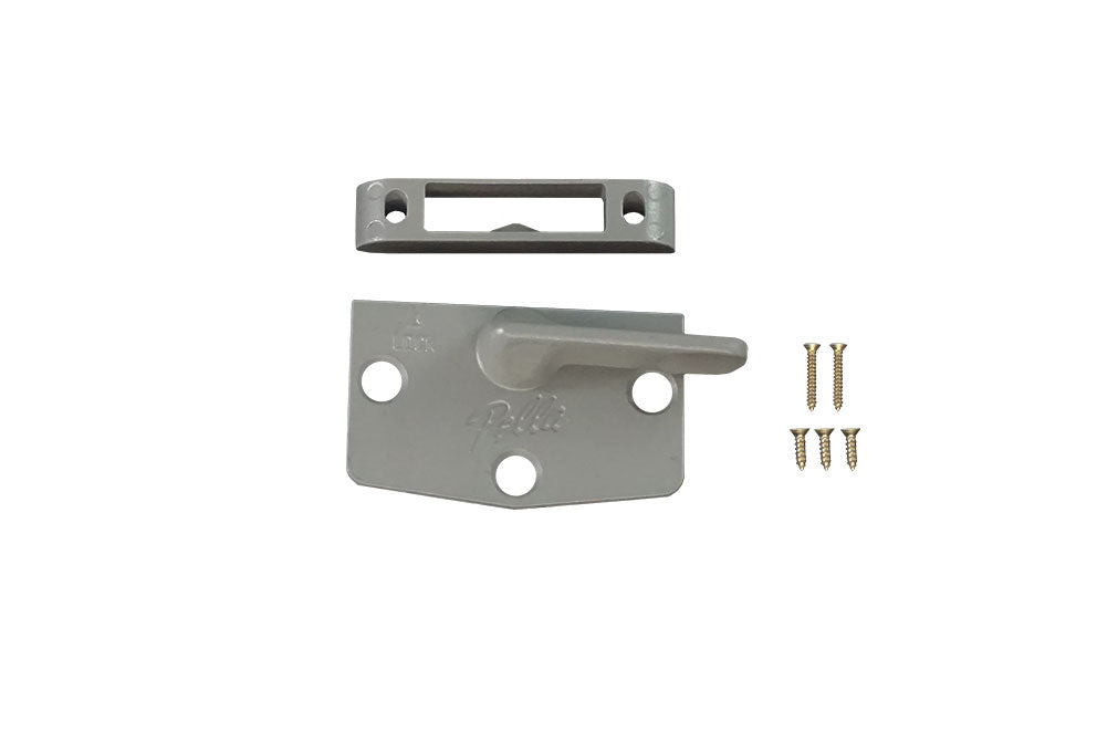 WRS Sweep Lock & Keeper Set - Champagne Finish — Window Hardware Direct