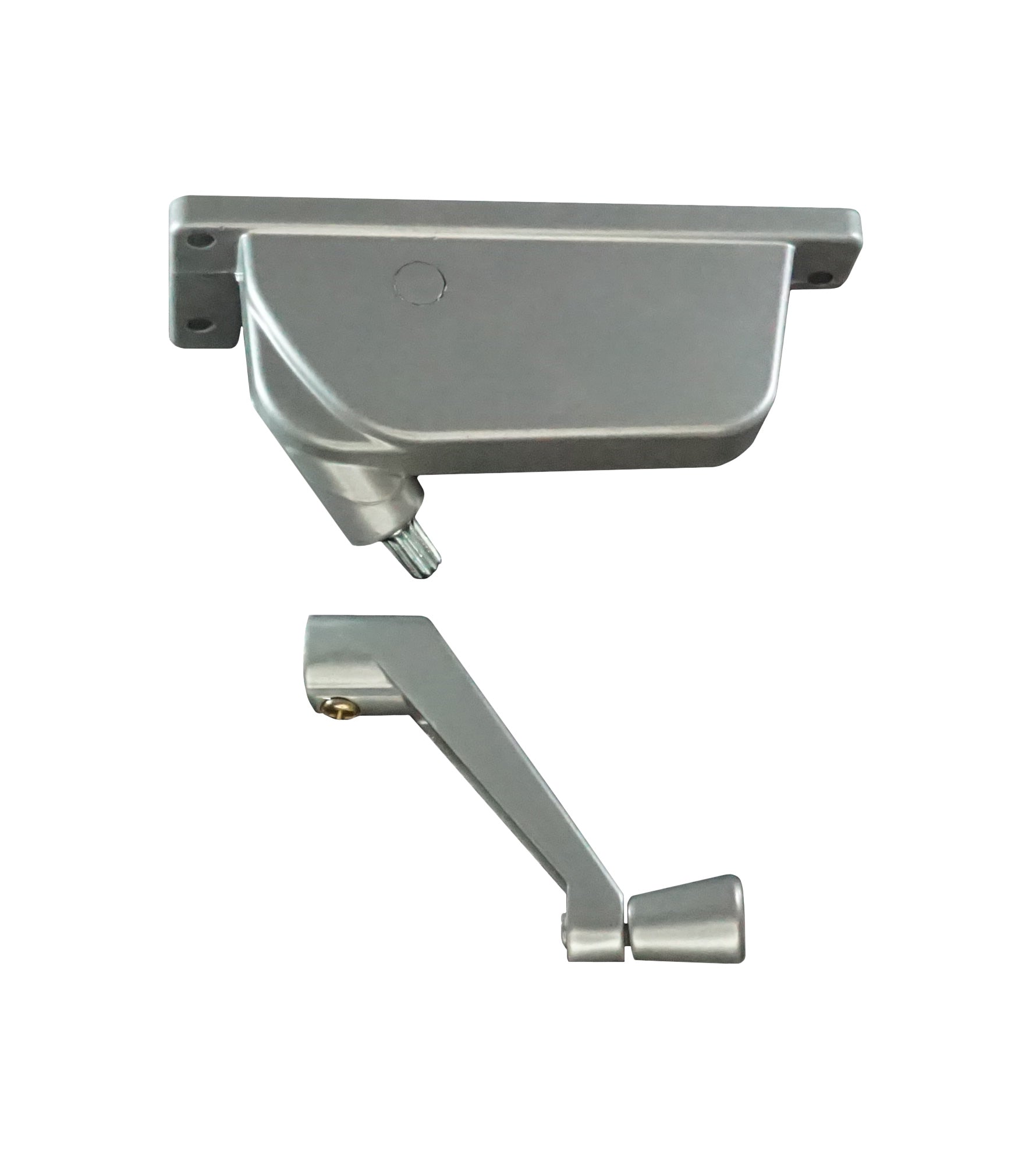 WRS Left or Right Hand Awning Operator & Handle - Silver/Aluminum Fini ...