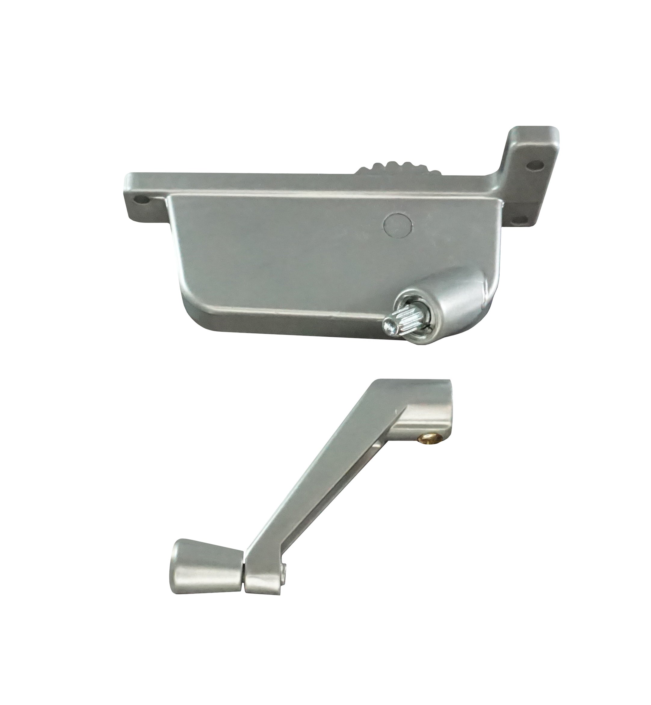 WRS Left or Right Hand Awning Operator & Handle - Silver/Aluminum Fini ...