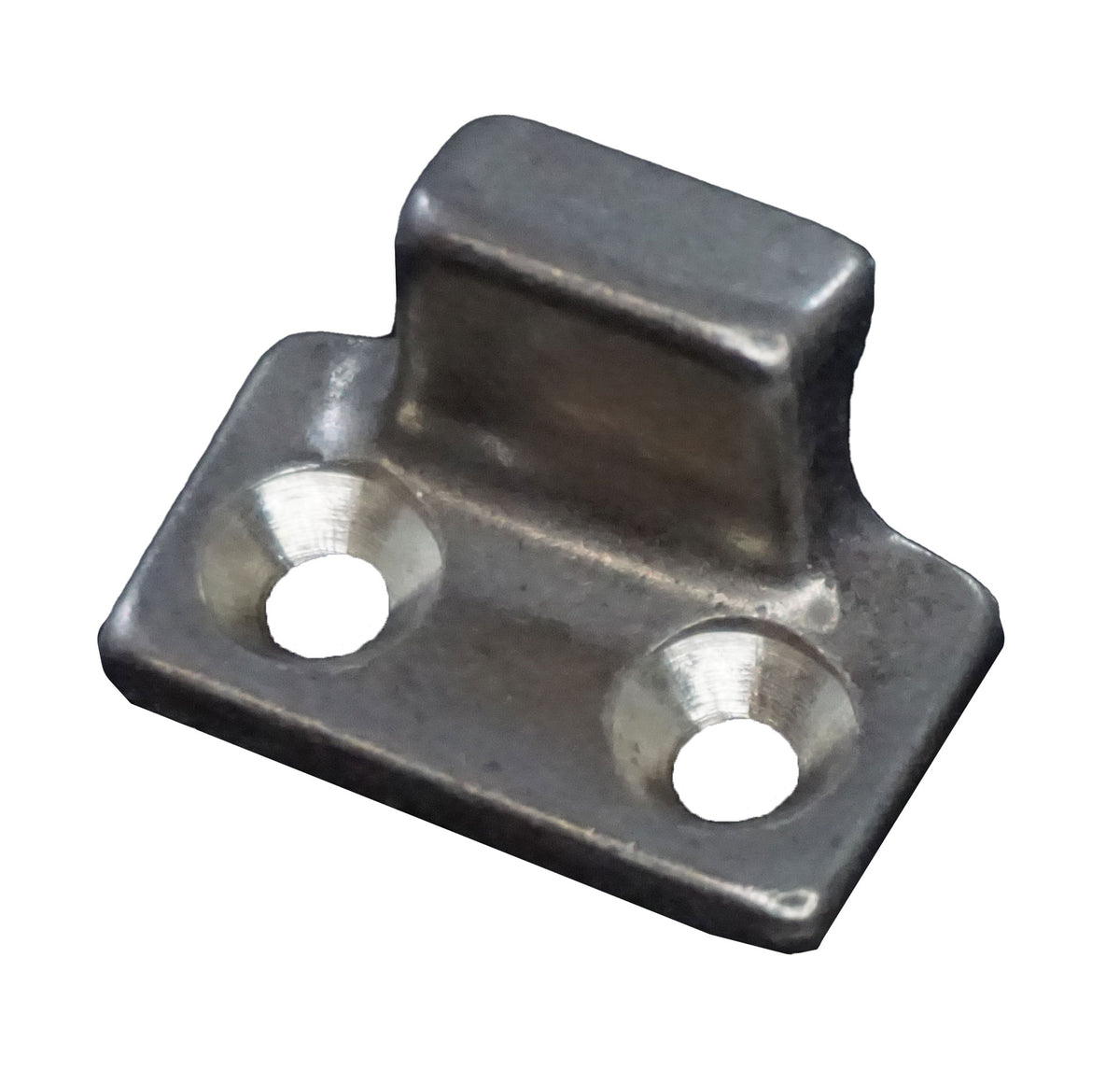 WRS 11/16" Spring Catch Keeper - White Bronze — Window Hardware Direct