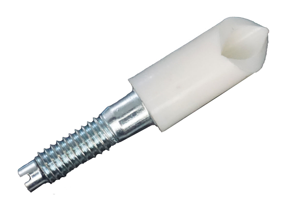 WRS 1/2" Round Pintle - White Nylon — Window Hardware Direct