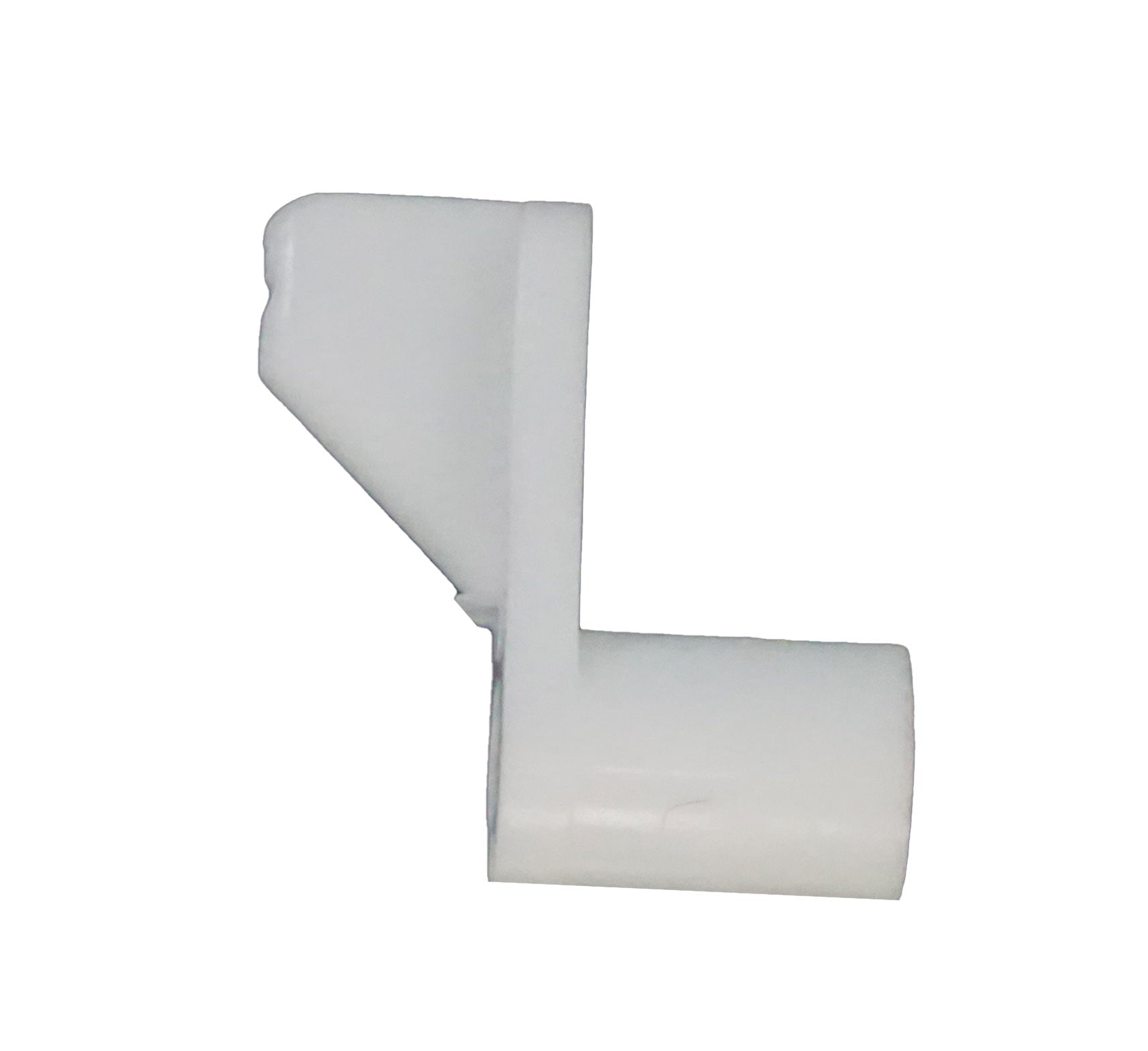 White Pointer Latch - 7/16" Offset — Window Hardware Direct